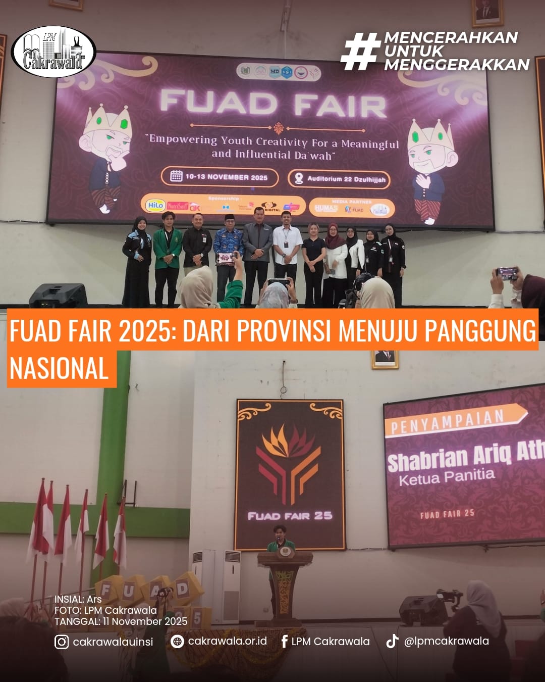 Fuad Fair 2025: dari Provinsi menuju panggung Nasional – LPM Cakrawala